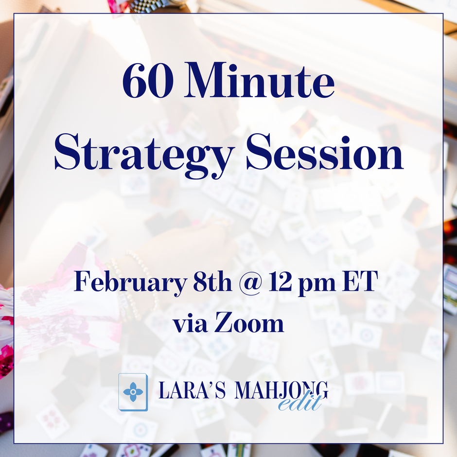 Live Classes via Zoom – Lara's Mahjong Edit